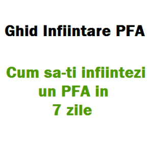Ghid infiintare PFA 2023: Pasii infiintarii unui PFA