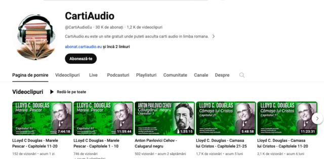Carti Audio Online Gratuite: 14 locuri de unde poti descarca